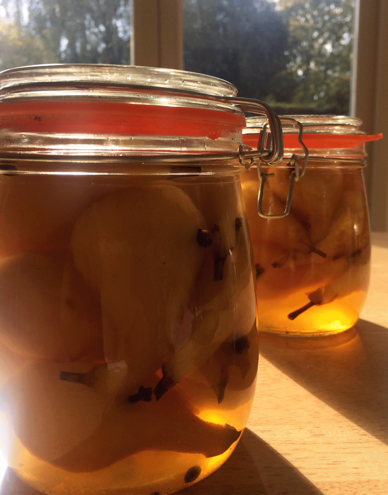 Vitty's Food Blog: A Peck of Pickled Pears
