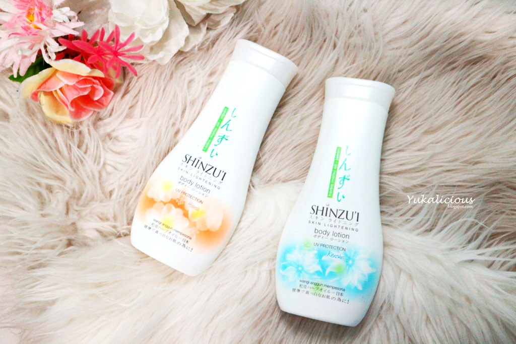 Yukalicious: SHINZU’I SKIN LIGHTENING BODY LOTION REVIEW