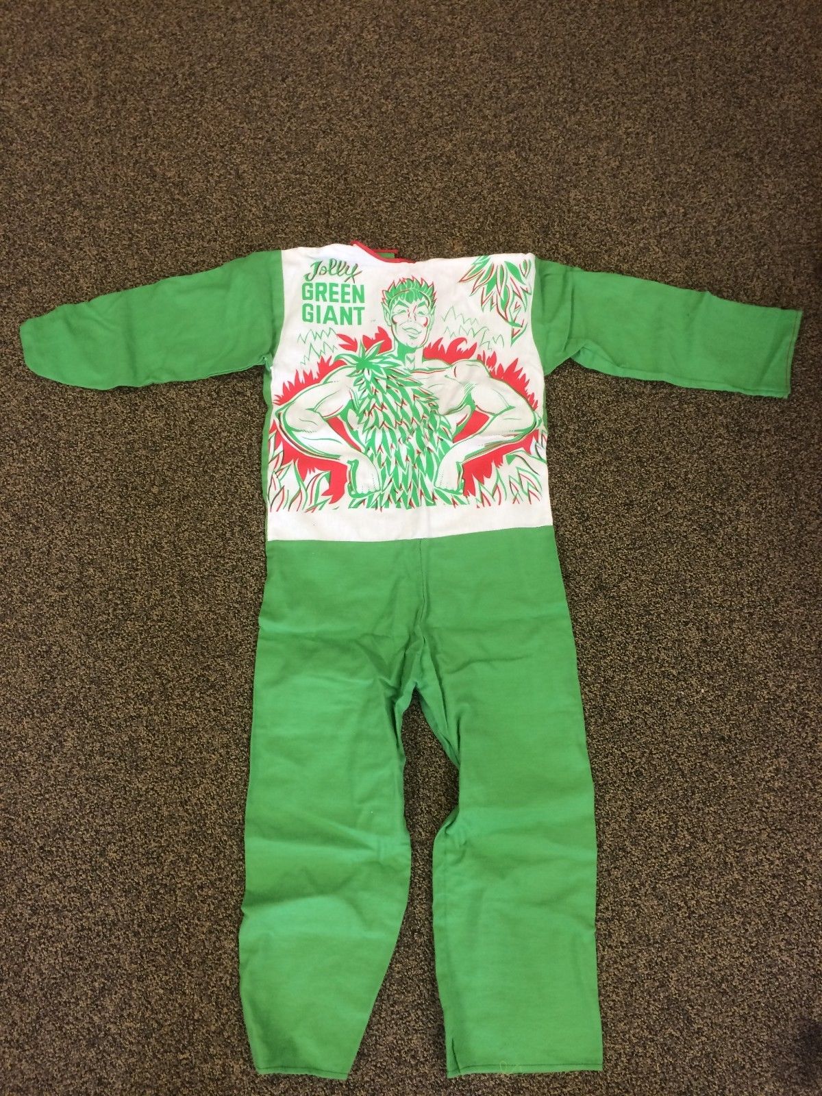 Halloweeniana: Vintage Jolly Green Giant Costume by Kusan (60s? 70s?)