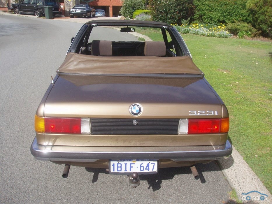 Baurspotting: 1982 BMW 323i E21 from Australia