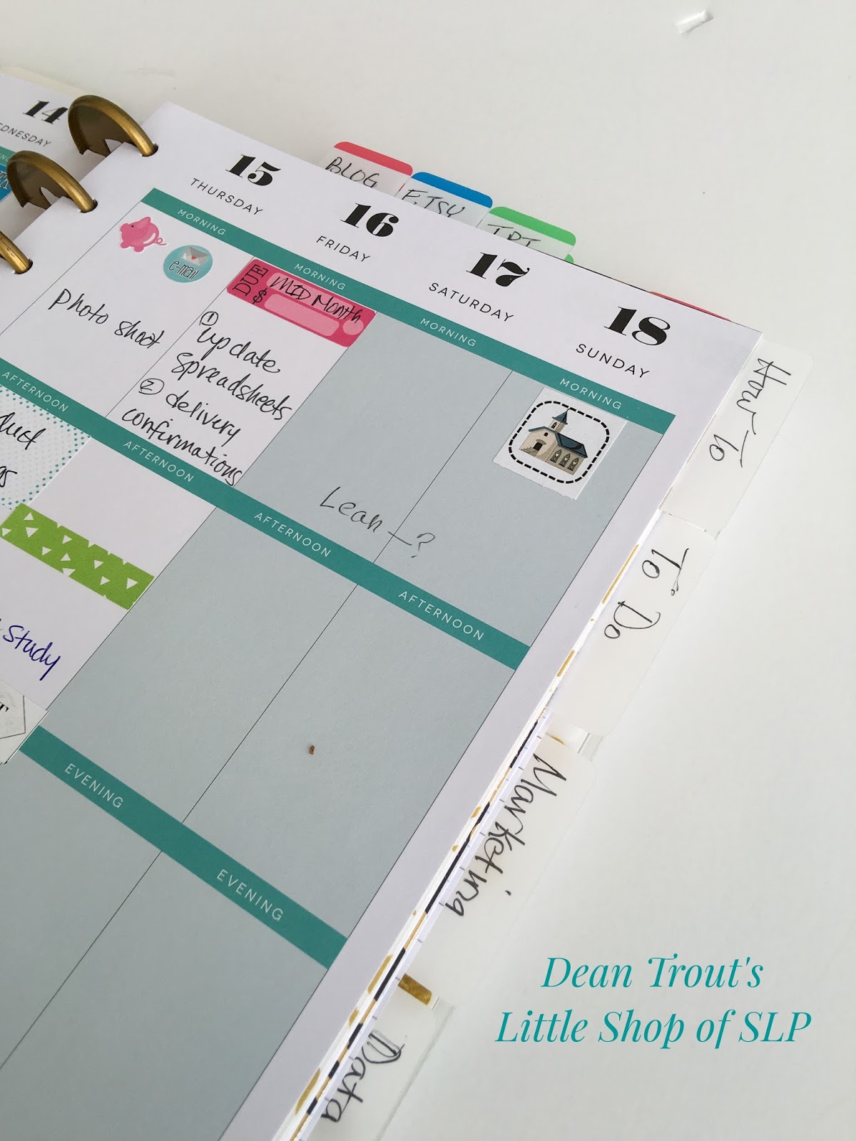 How You Can Get the Most Use From Your Planner Now - Dean Trout’s ...