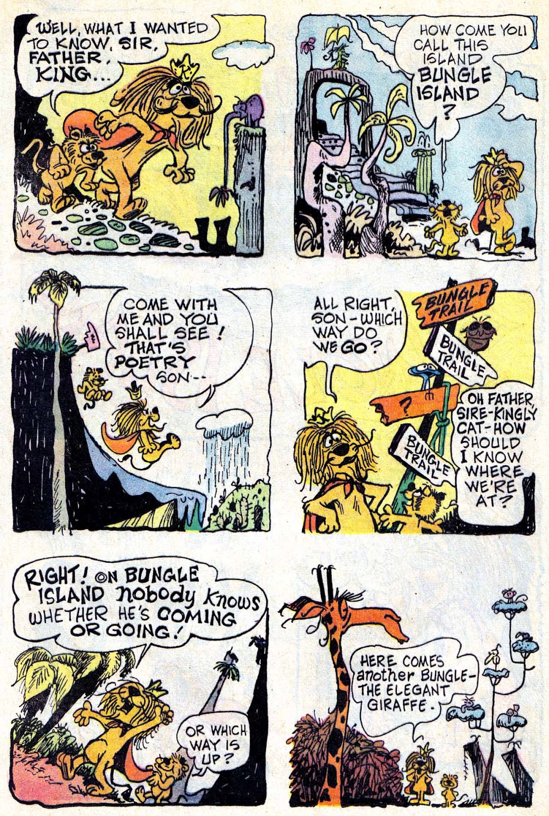 Four-Color Shadows: Bungle Island-Ed Nofziger-1969