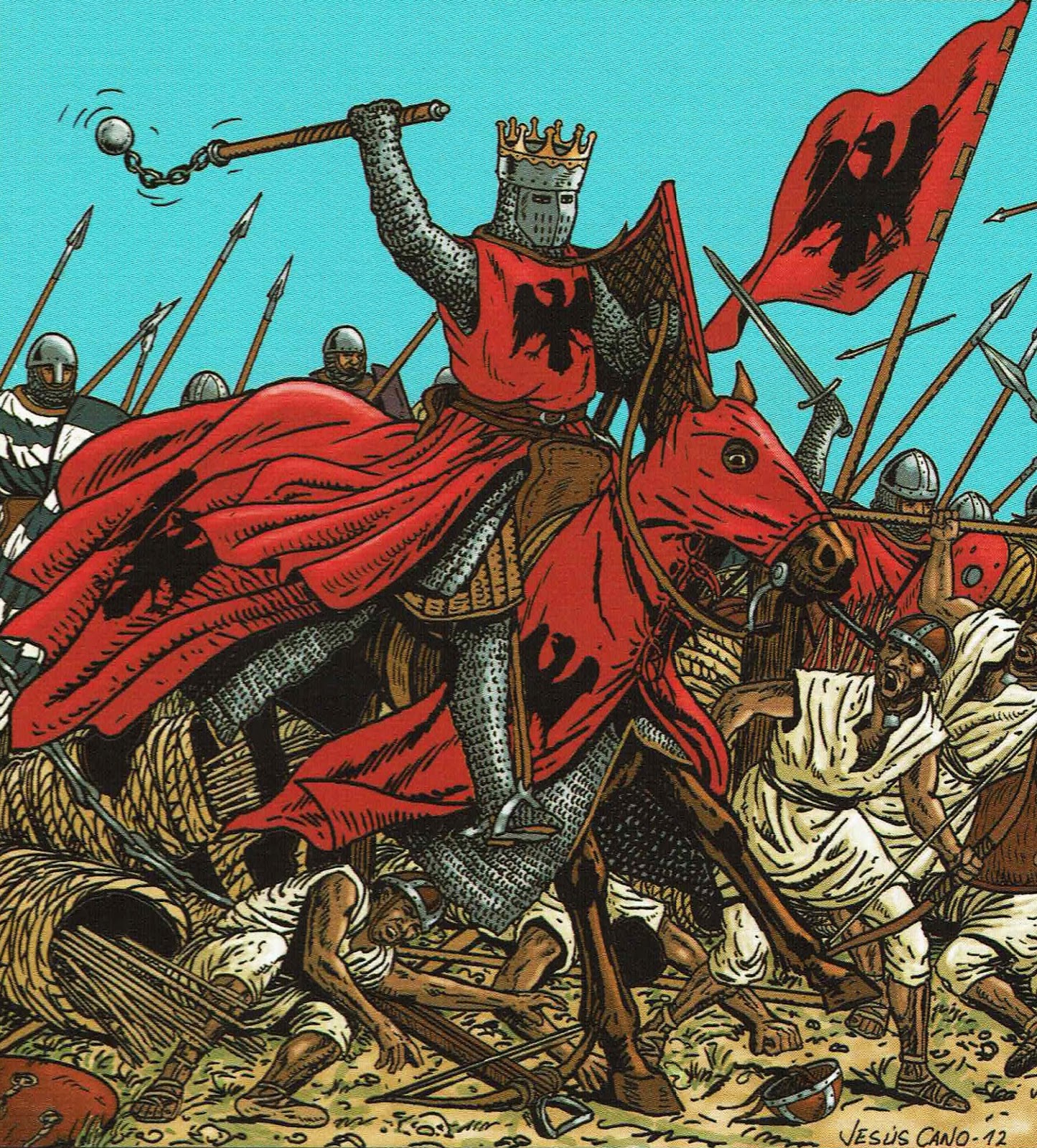 NavarraResiste.com: Navas de Tolosa 1212, el origen de las cadenas de ...