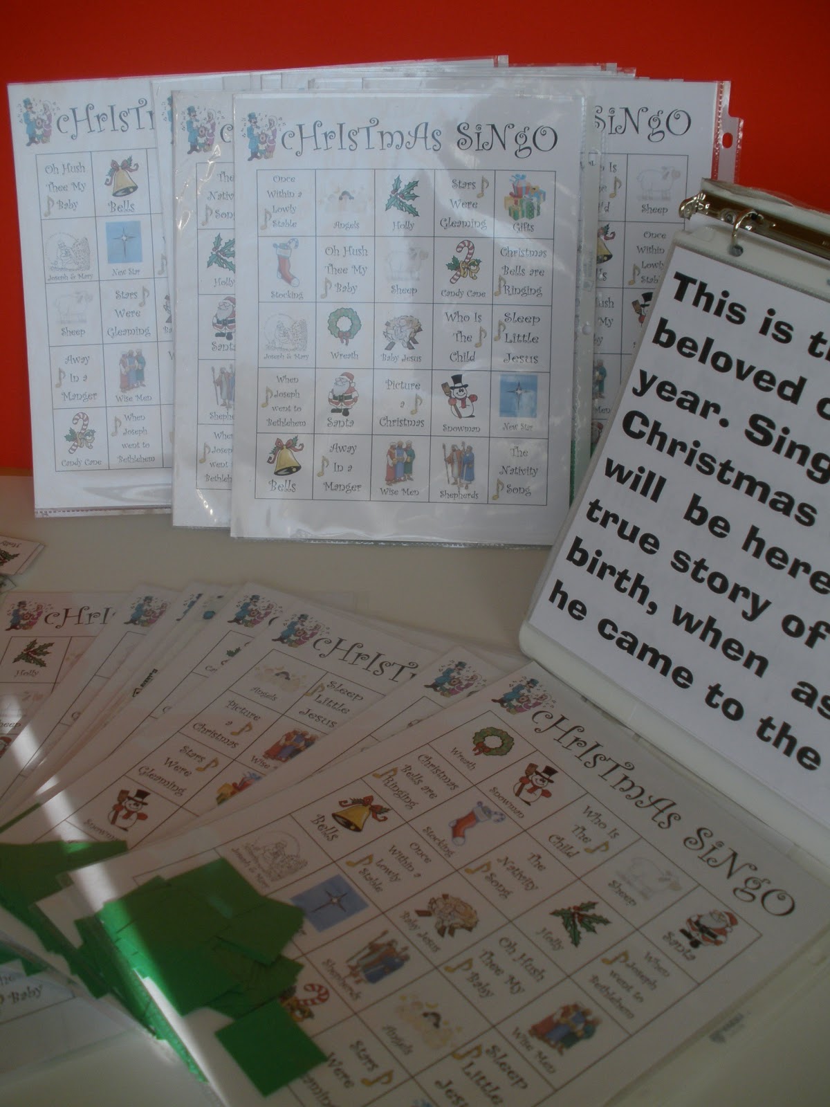 Christmas Singo - Camille's Primary Ideas