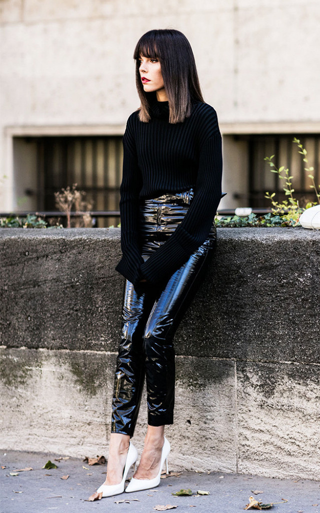 Parisienne: VINYL PANTS