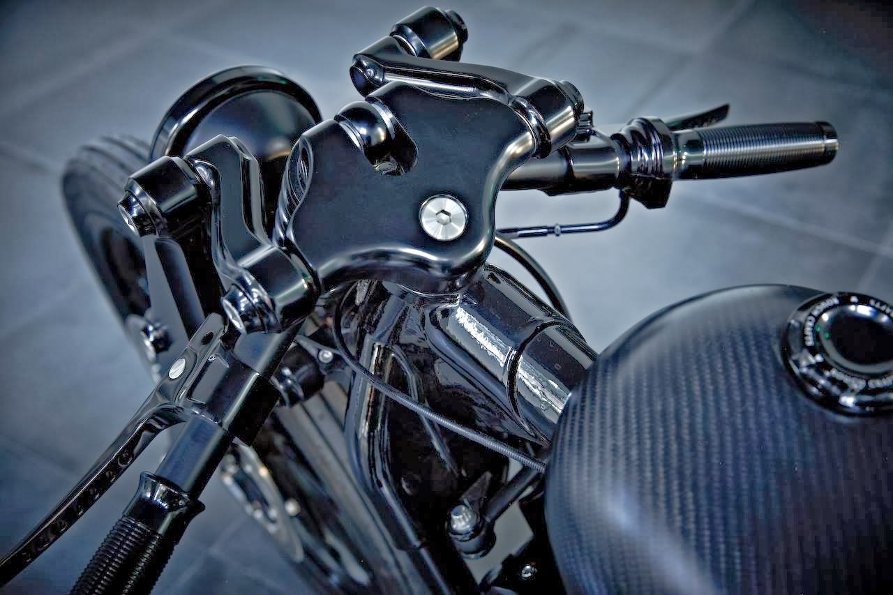 Racing Cafè: Harley "The Stealth Bullet" 2013 by Rough Crafts