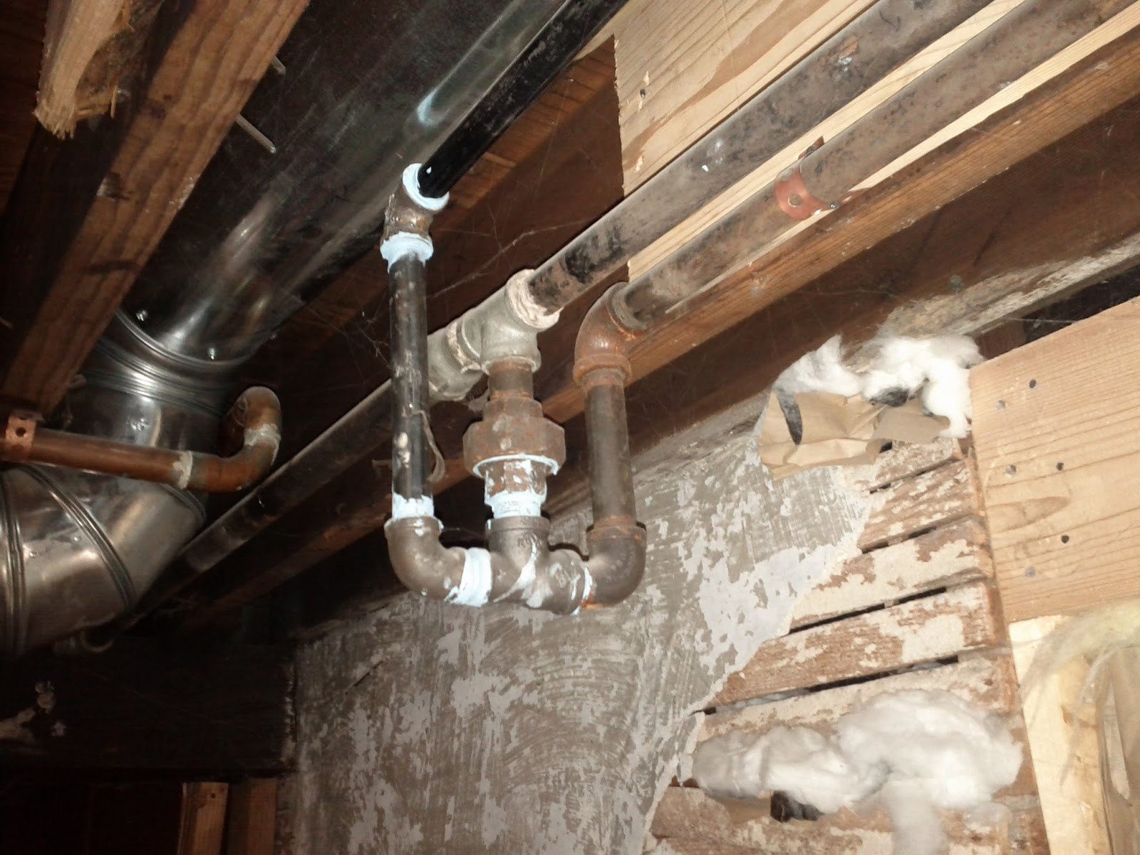 Gas Meter in Basement