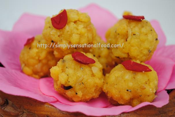 Boondi Ladoo - Traditional Indian sweet | simply.food