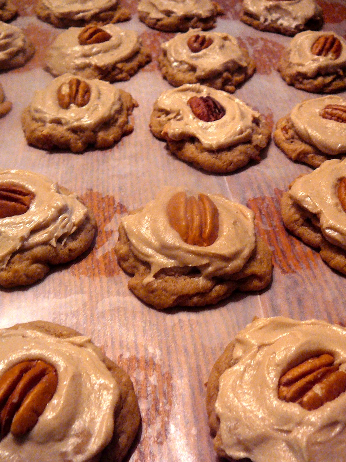 The Hidden Pantry: Maple Pecan Yummies (A Frosted Drop Cookie)