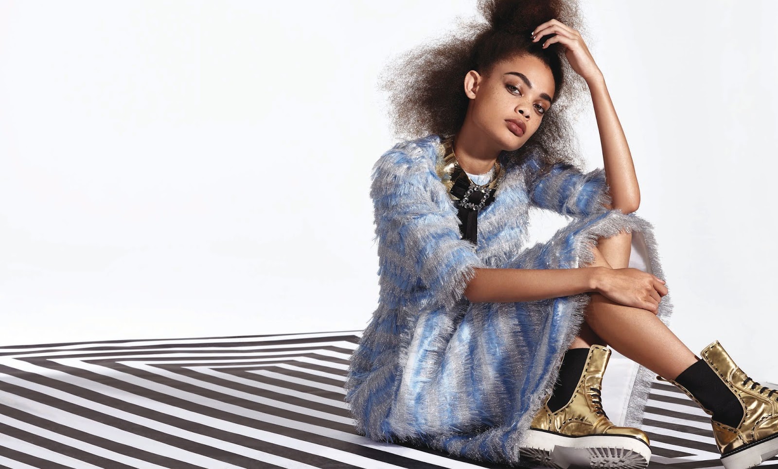 Selena Johnson in Nylon October 2016 by Ben Lamberty