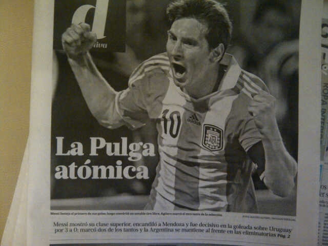 La pulga atomica: La Pulga atómica en LN