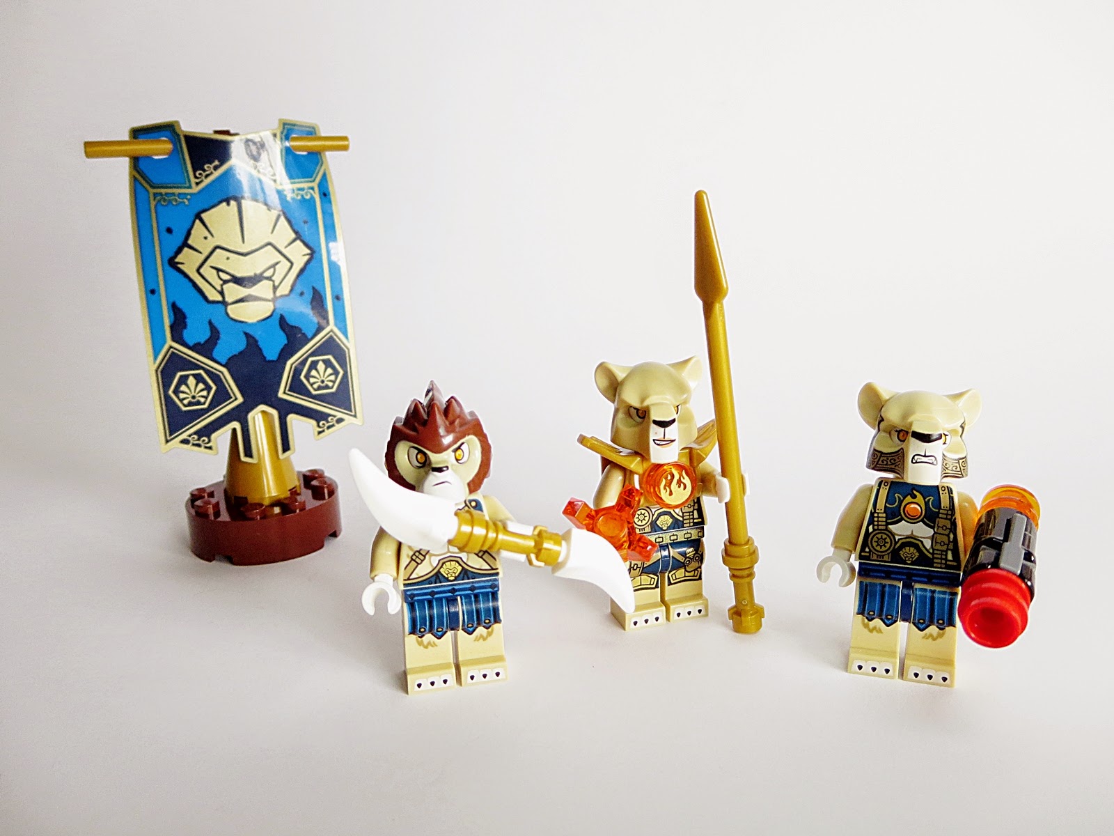 LEGO, Toy Photography, MOC: LEGO Chima 2015 - Lion Tribe Pack 70229
