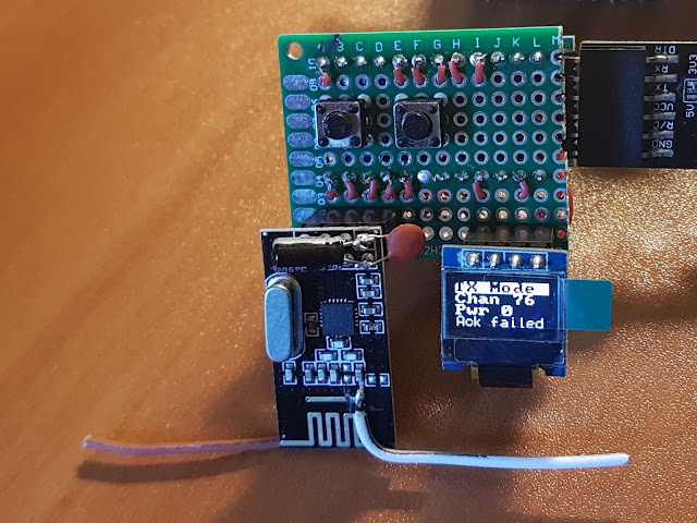 Optimizing your nRF24 range with a simple test rig