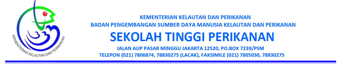 Penerimaan Taruna Sekolah Tinggi Perikanan (STP) Tahun Ajaran 2014