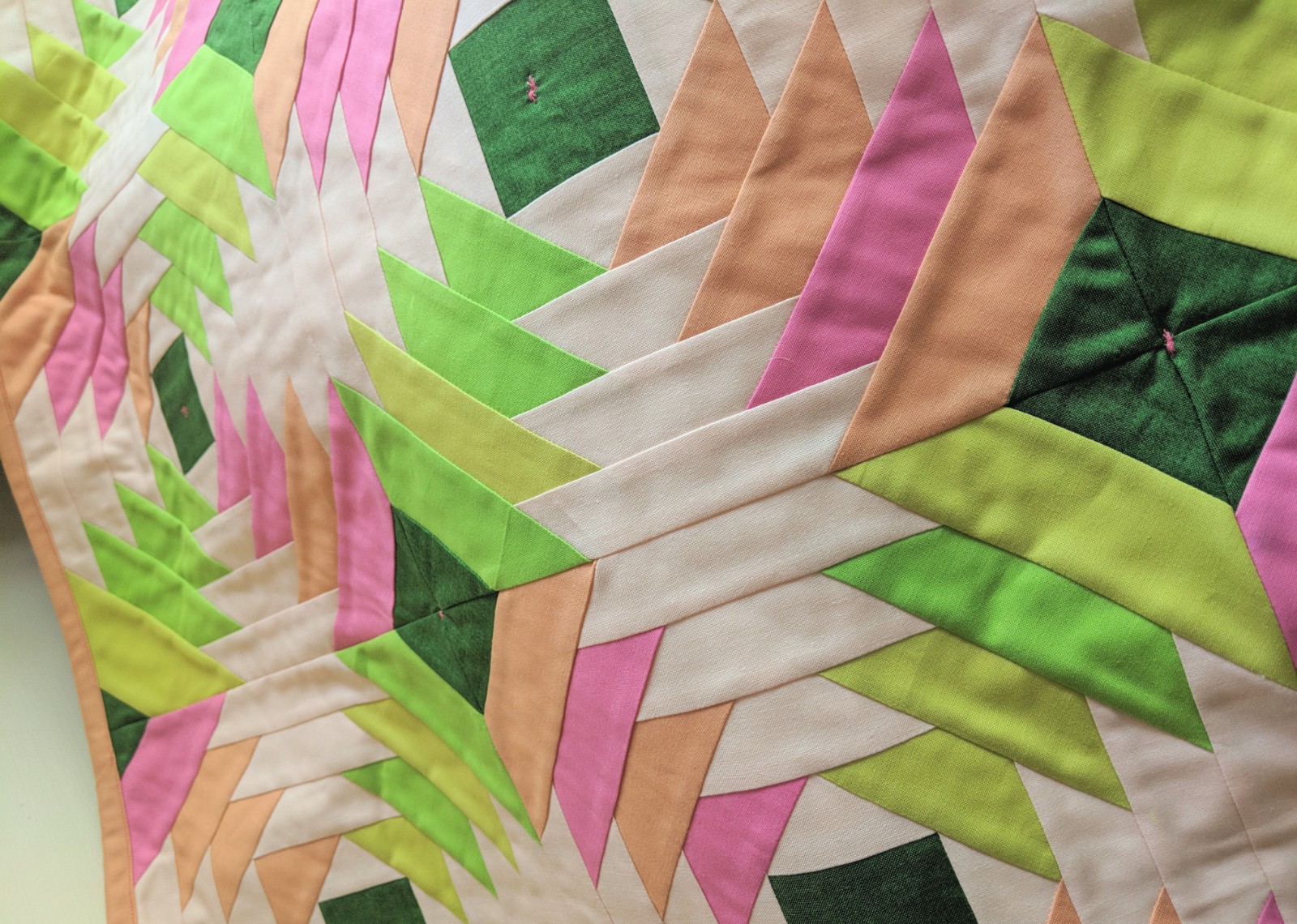 Sunshine Pineapple Quilt Pattern