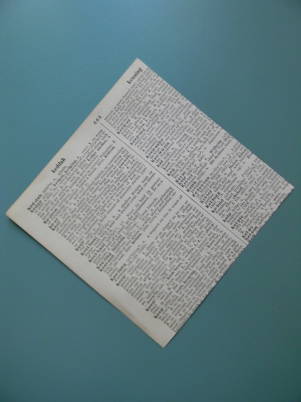 From Dahlias to Doxies: DIY Vintage Dictionary Flowers