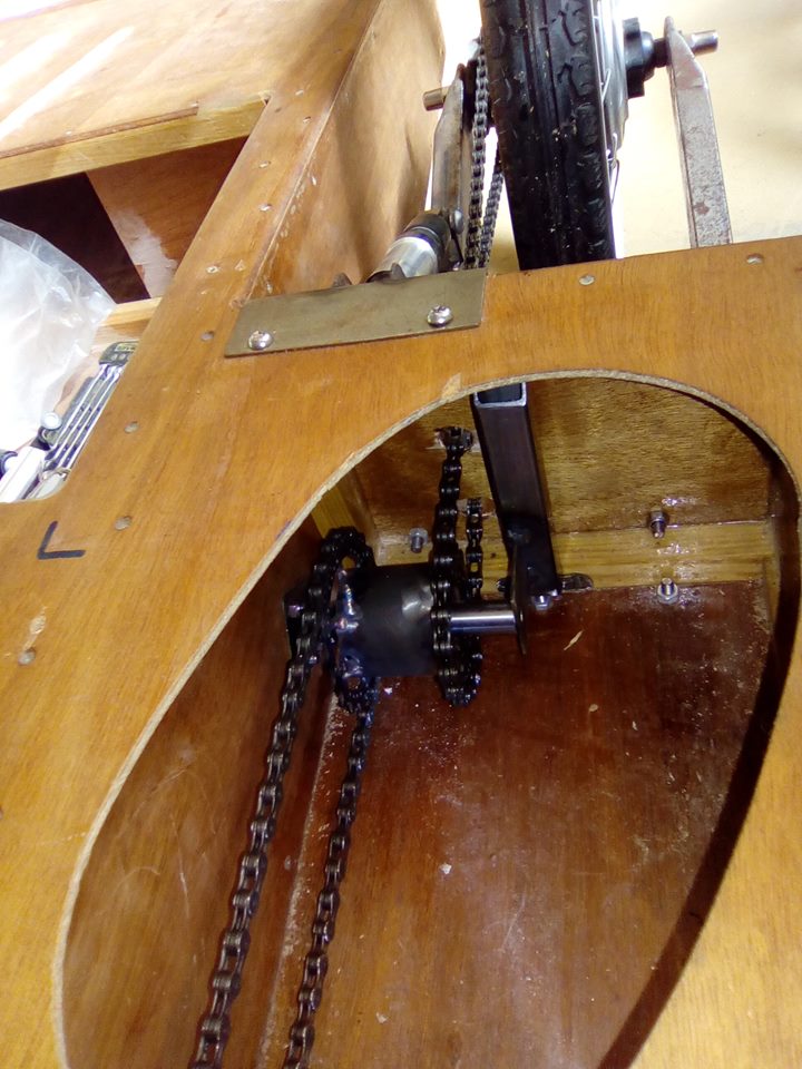 wooden pedalcar: 2016