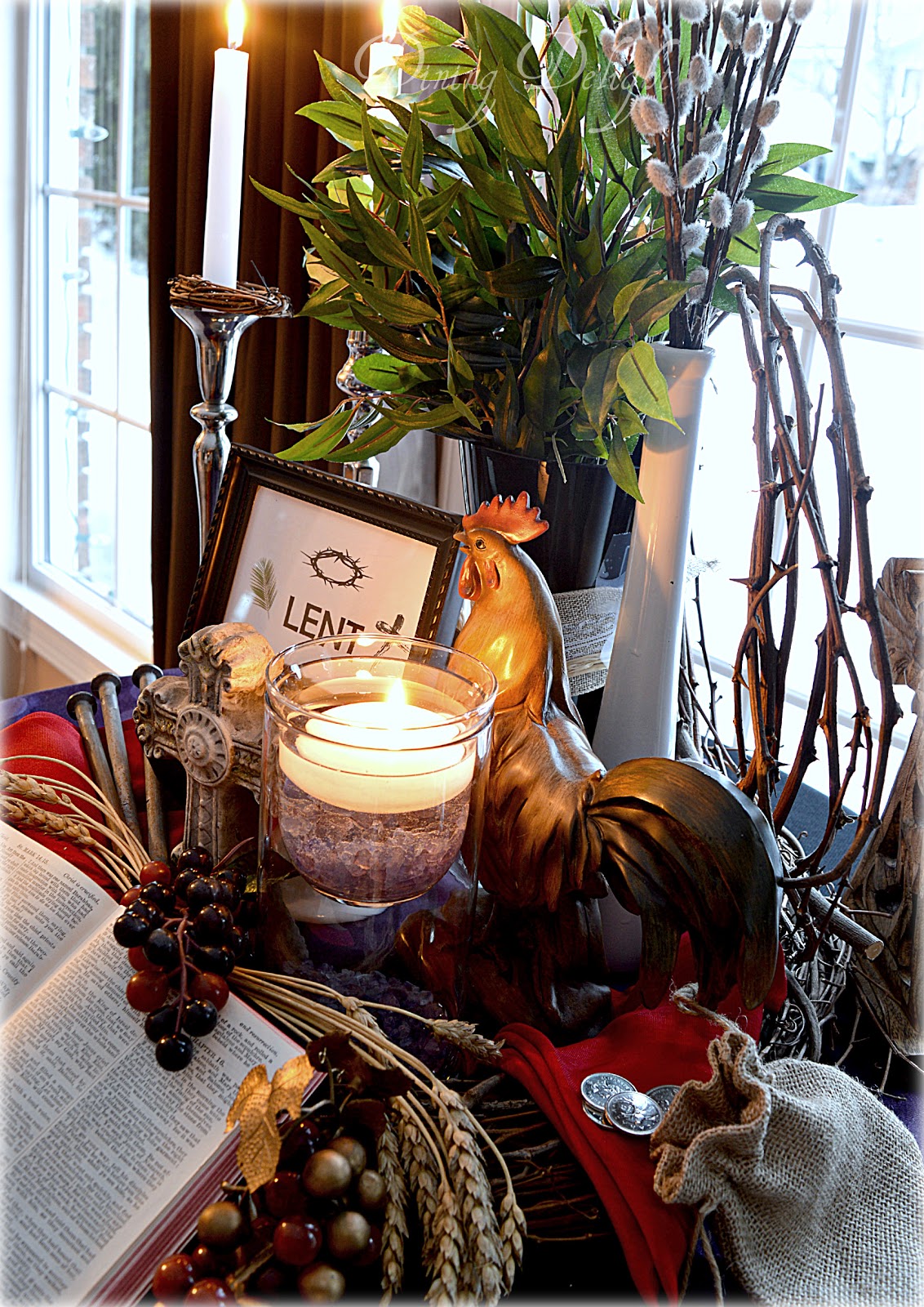 Dining Delight: A Lenten Display for the Home