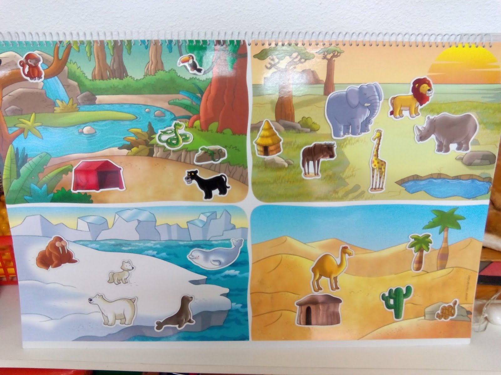 ¿CUIDAMOS NUESTRO PLANETA?: Algunos hábitats de la tierra