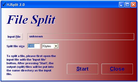 How to Split a File With HJSplit - Sagari chan