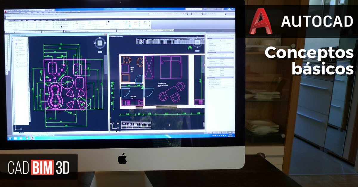 ¿Conoces los conceptos básicos de AutoCAD? - cadBIM3D