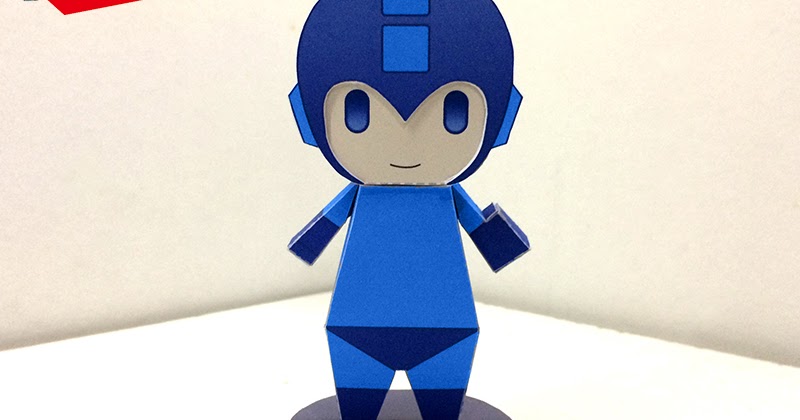 Mega Man Paperized | Paperized Crafts