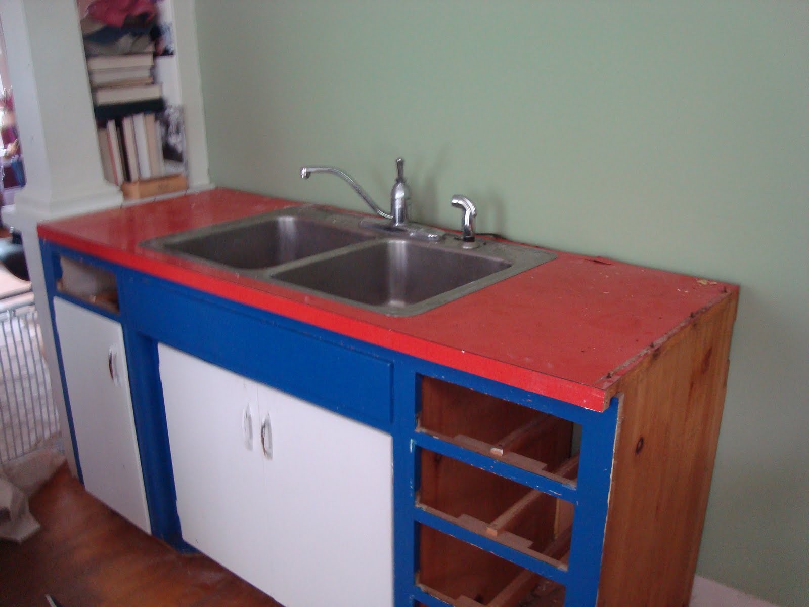 Our Addition!: Makeshift Kitchen