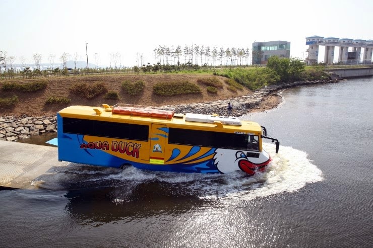AREX: An amphibious aqua bus is going to have the first operation at ...