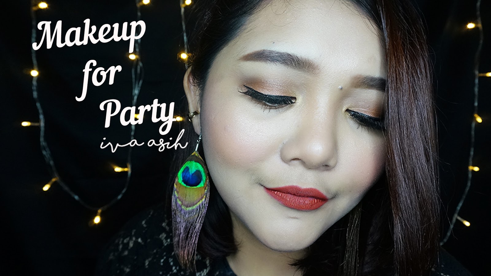 Tutorial Make up Kondangan | iva's beauty journey