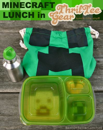 ThrifTee Gear Review & Giveaway + MineCraft Steve & Creeper Lunch ...