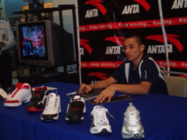 PBA Fanatic: Paul Artadi at event for Anta shoes