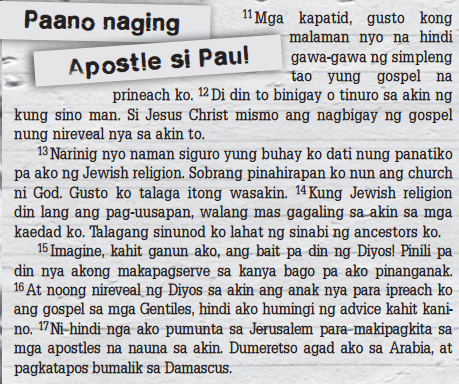 New Testament - Pinoy Version | juxtaposing anything