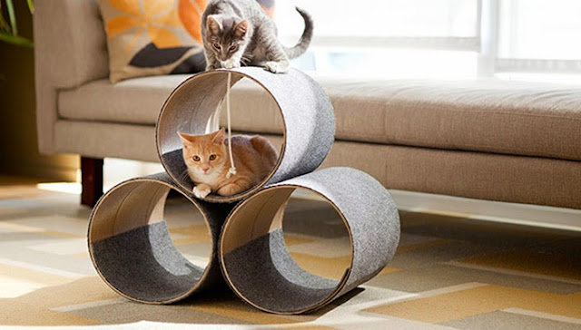 A Tonk's Tail... err, Tale...: Fun Find: DIY Cat Play House