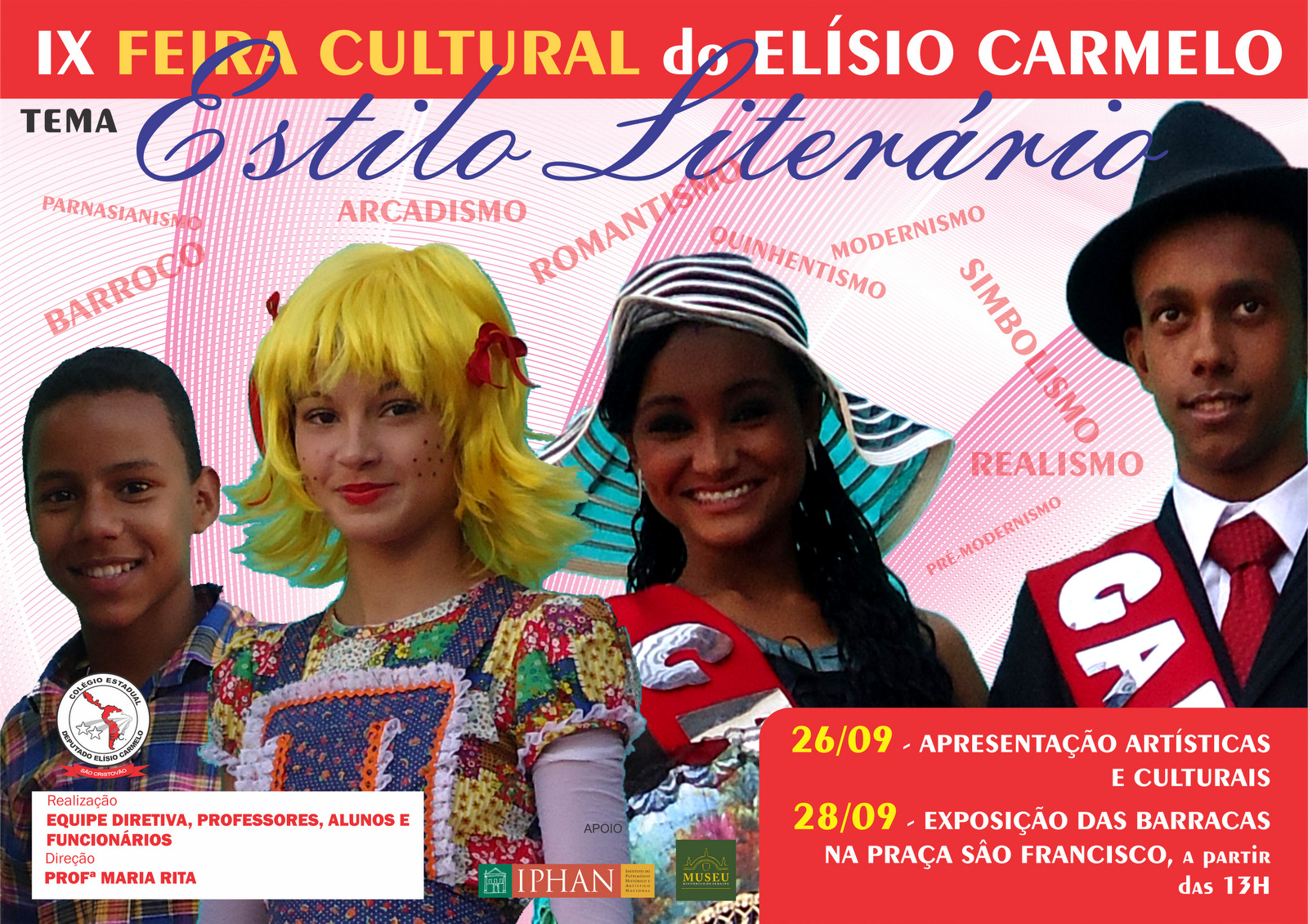 GLADSTON BARROSO: CARTAZ DA FEIRA CULTURAL DO ELÍSIO CARMELO 2012
