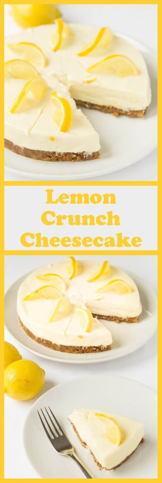 Lemon Crunch Cheesecake - Fish Food
