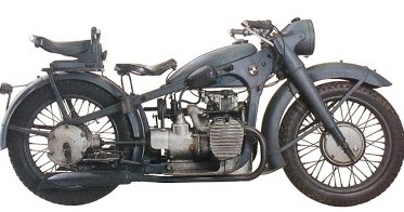 BMW R12, Sepeda Motor Nazi Jerman Paling Terkenal! | Zona Perang