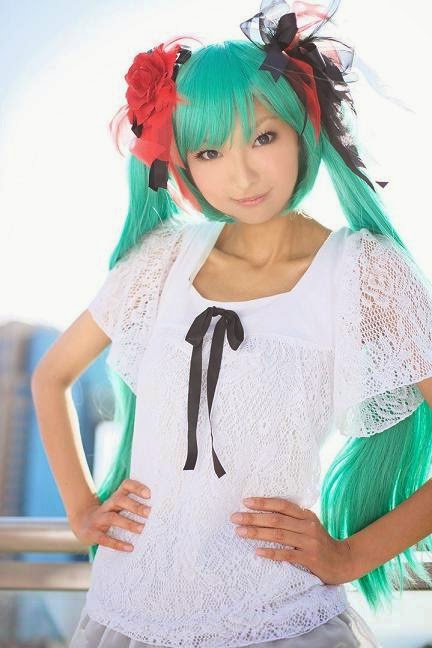 Cosplay Photos in Zip: Vocaloid Hatsune Miku Cosplay by Necoco