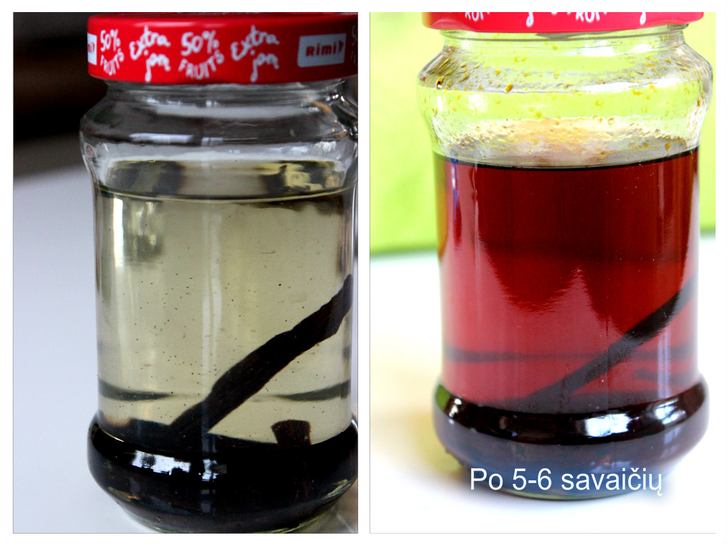 ..su Karamele..: Naminis vanilės ekstraktas