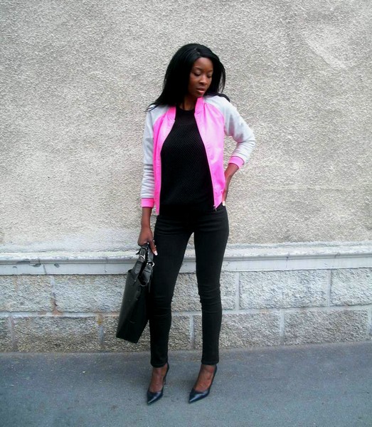 Blouson Teddy Rose - Styles by Assitan. Blog mode. French style blogger