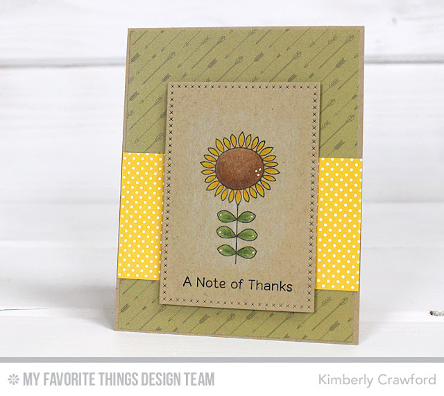 For the Love of Paper: note of thanks; MFT Stamps September Release ...