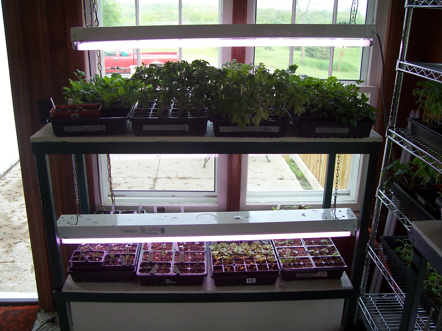 Joe's Garden Journal: Seed Starting Bench