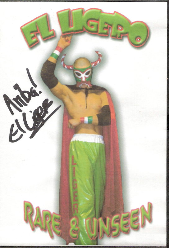 Rob The Autograph Geek: El Ligero - Rare and Unseen