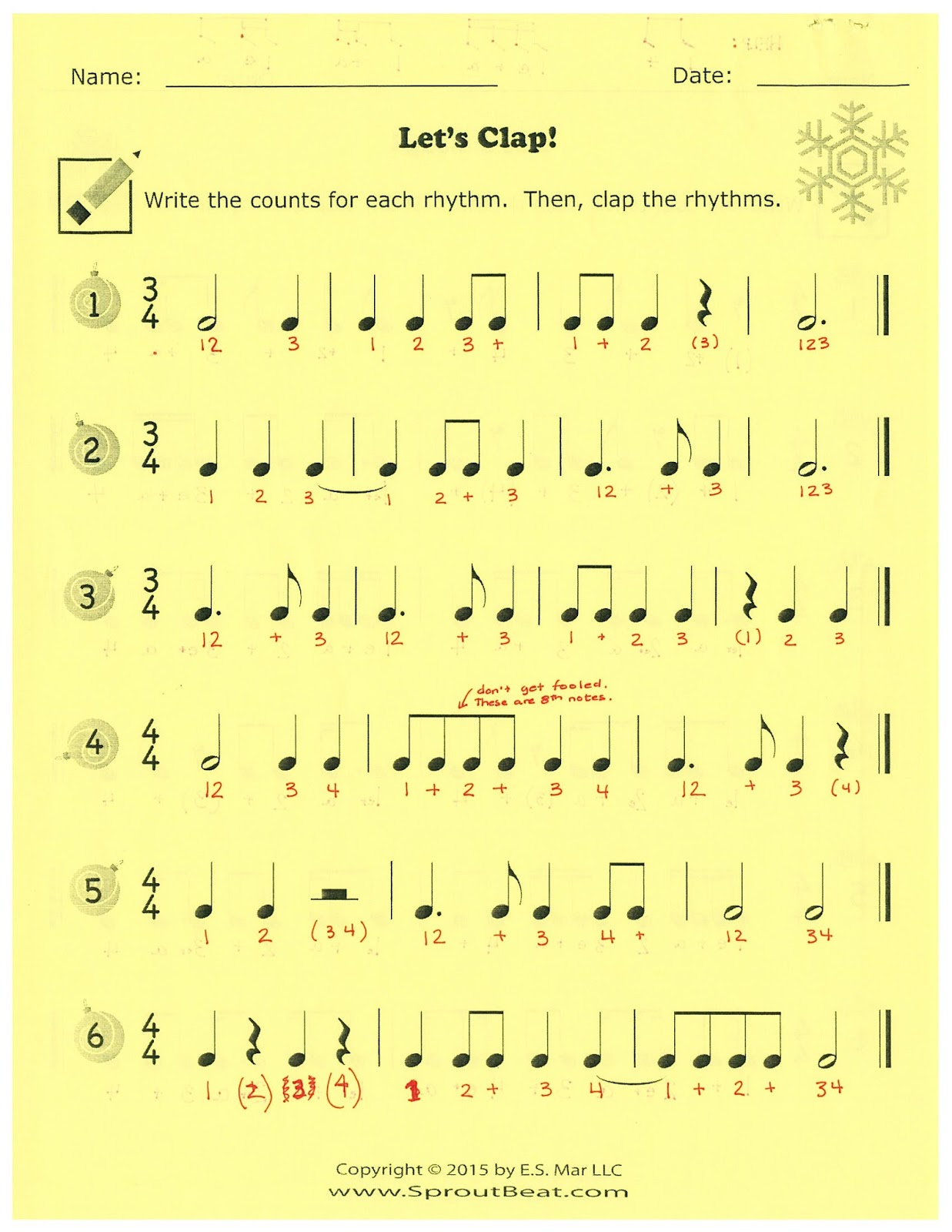Darien High School Orchestra: Rhythmic Counting