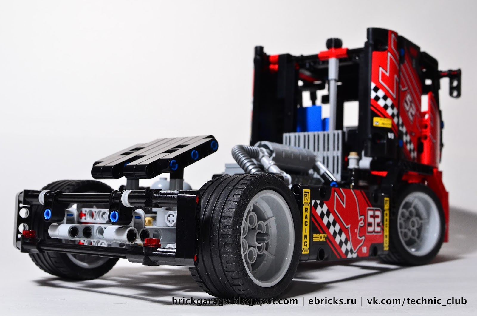 Первый Лего Техник блог: Обзор набора LEGO Technic 42041 Гоночный грузовик