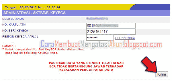 Cara Memakai Keybca Pertama Kali & Aktivasi User Id Atm Baru - Janji Gadget