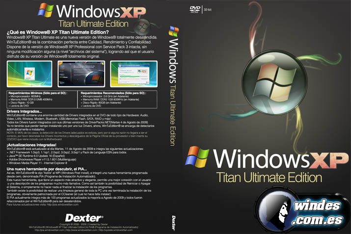 ConteProvechoso: Windows XP TITAN