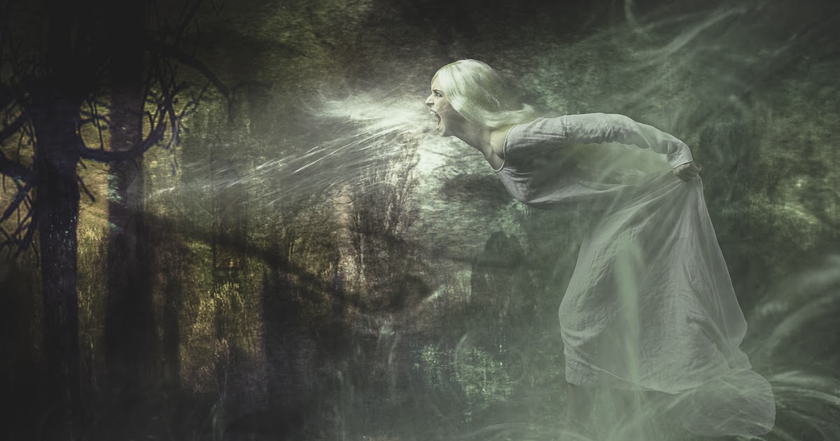 "Scream like a banshee" nghĩa là gì?