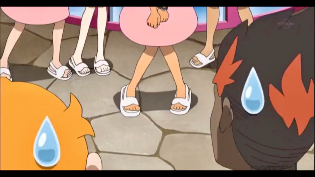 Anime Feet: Pokemon Sun & Moon: Lana, Mallow and Lillie 3