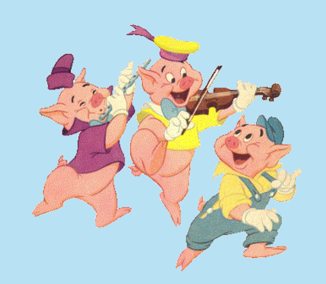 GIF ANIMADO: os trés-porquinhos-gif