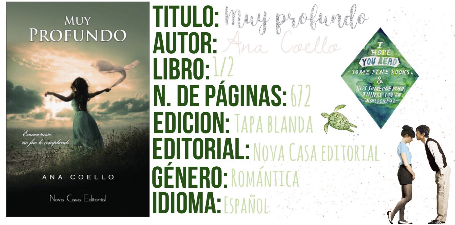Mundos Distintos : Reseña: " Muy profundo (Muy profundo #1), Ana Coello"